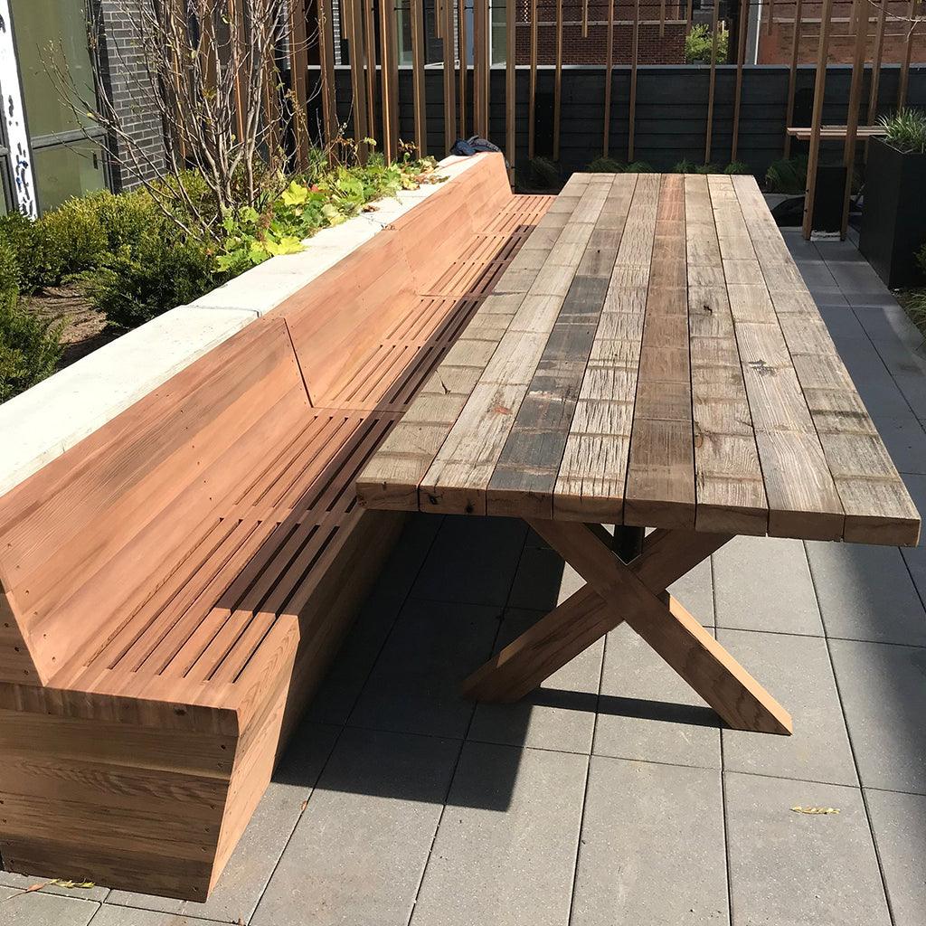 Cool wooden benches store
