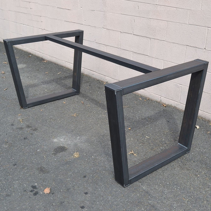 Rectangular Steel Table Base – Chicago Fabrications