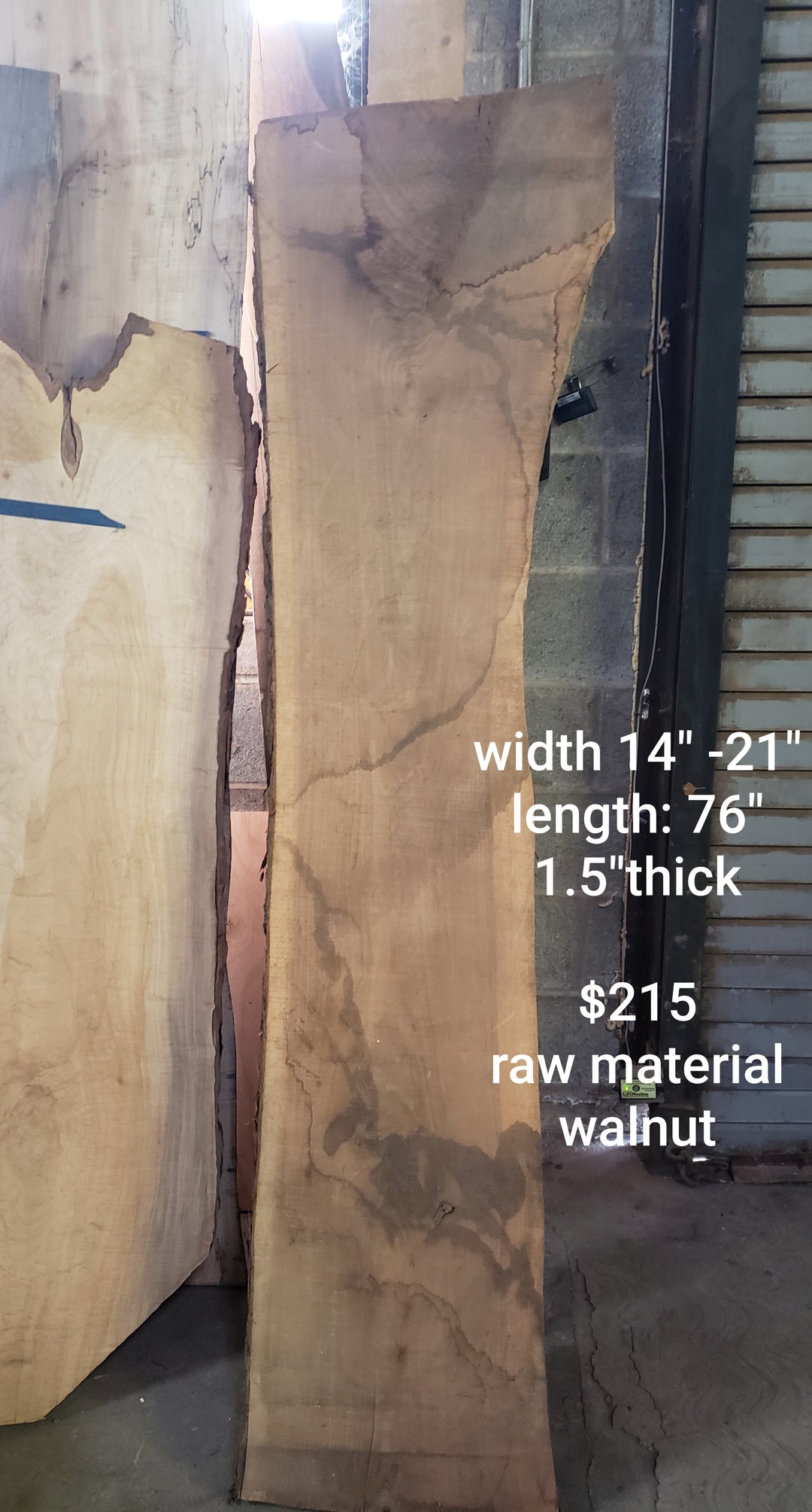 Raw Walnut – Chicago Fabrications