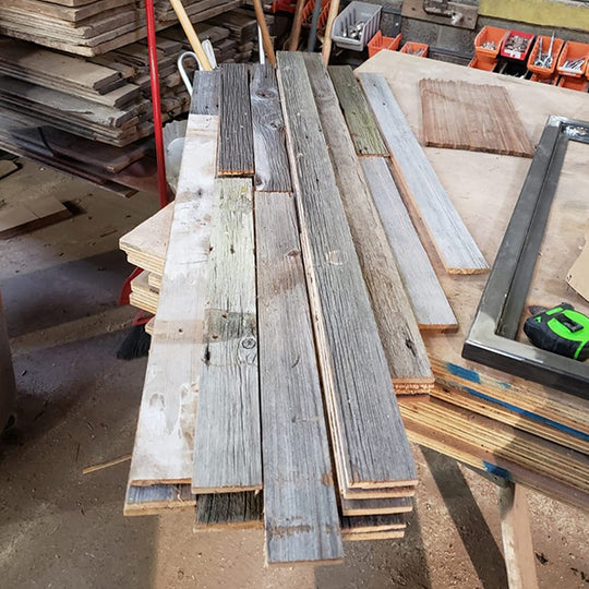 Gray Barn Wood Slats – Chicago Fabrications